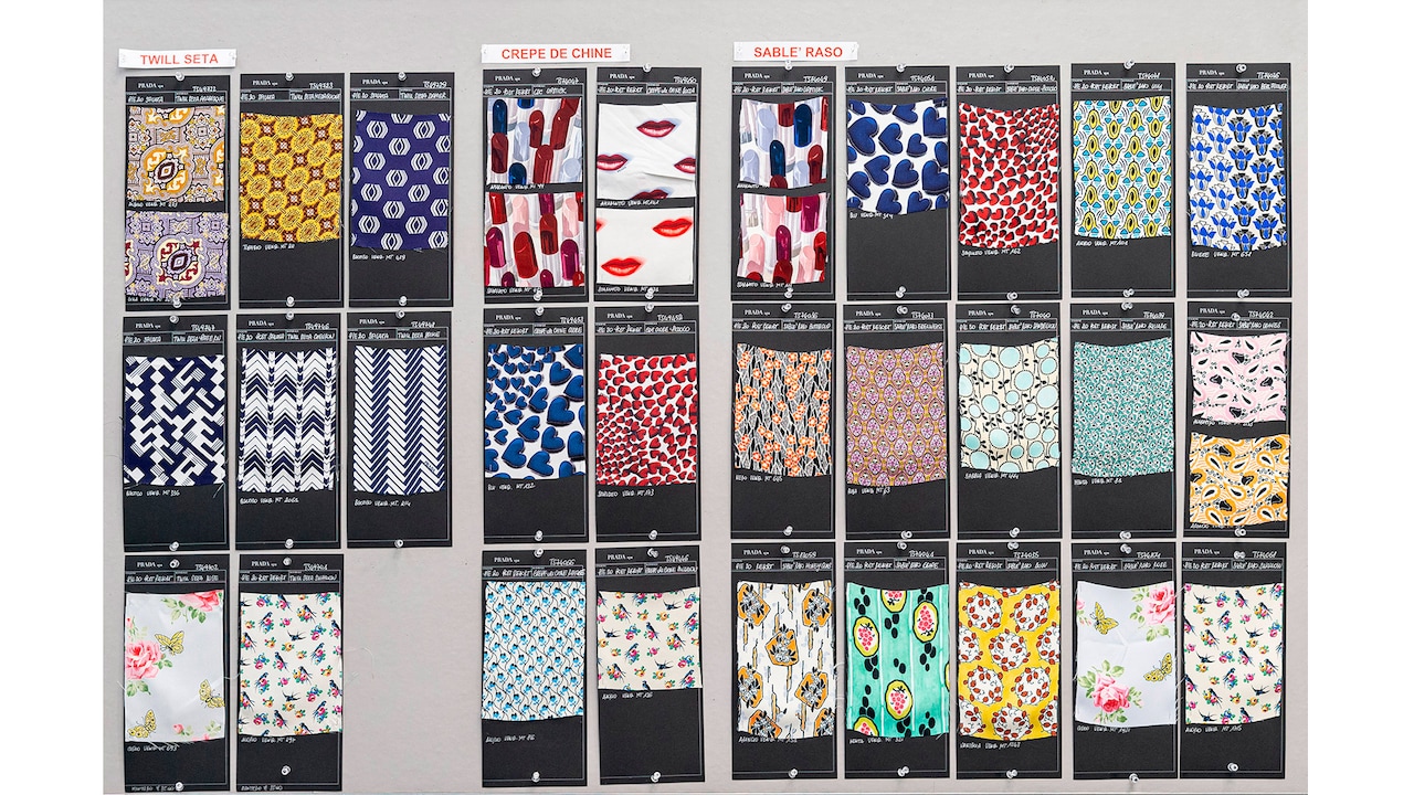 Fabric archive | Prada Group