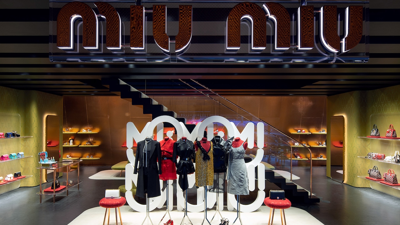 Miu Miu presents “e-MIU-ticons” special display
