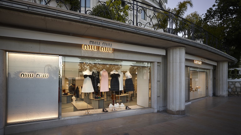 Miu Miu opens a new store in Monte-Carlo