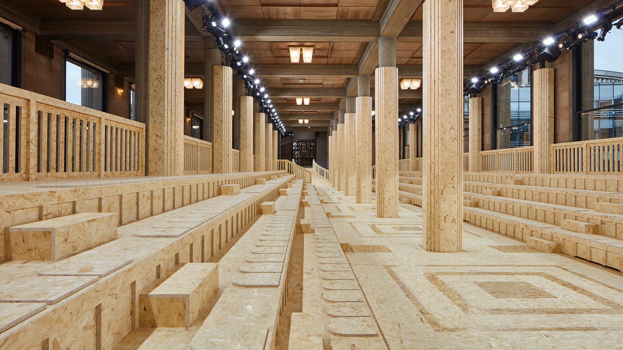 Miu Miu Spring/Summer 2020 show space “Un-palace” | Prada Group