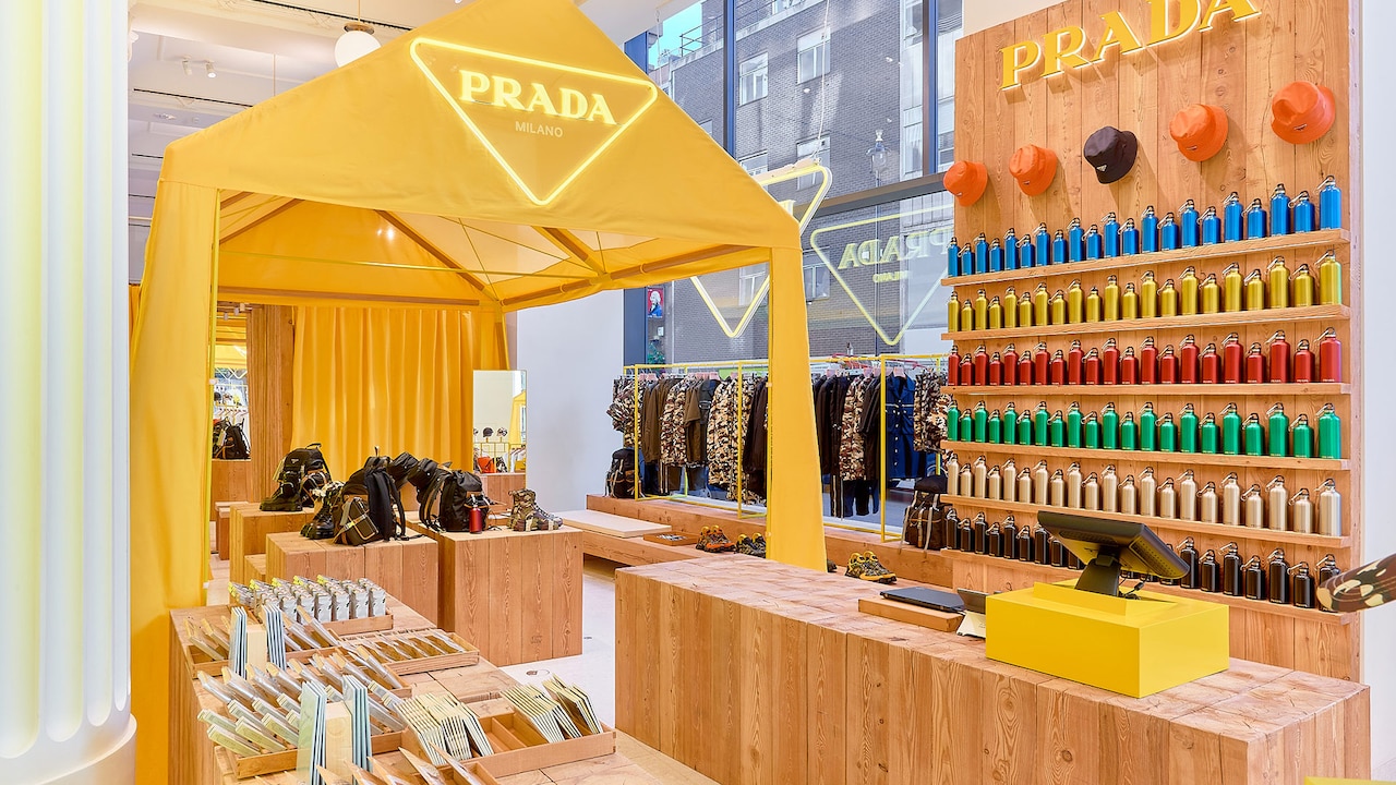 Prada Escape: the new project in collaboration with Selfridges