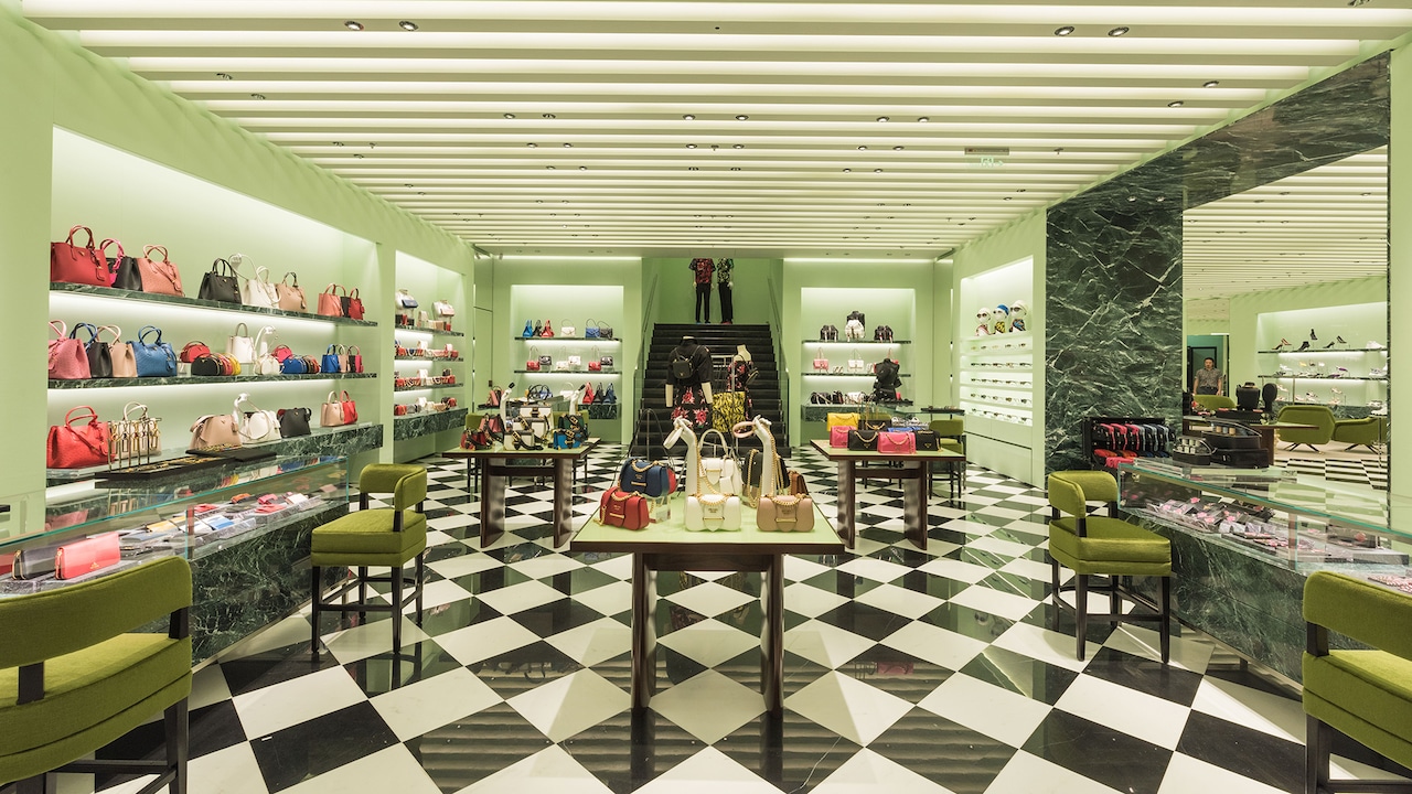 Prada opens a new store in Shanghai