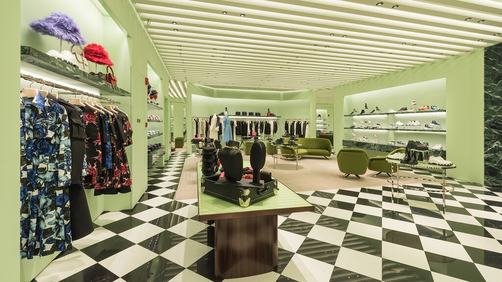 Prada opens a new store in Shanghai