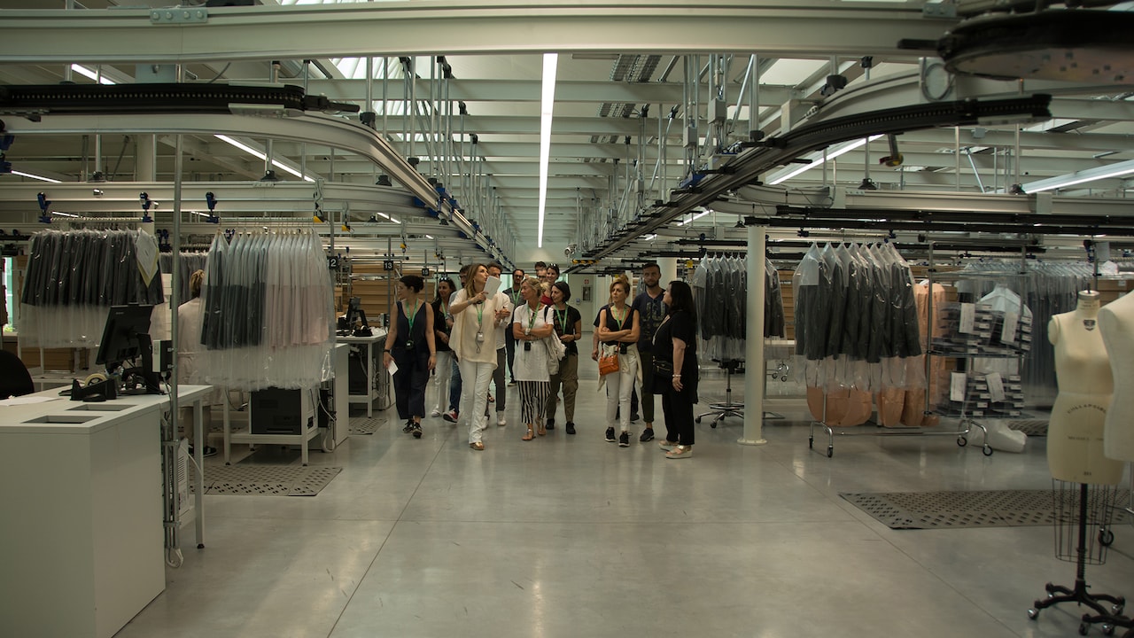 Renzo Piano Building Workshop Visits Prada Industrial Sites