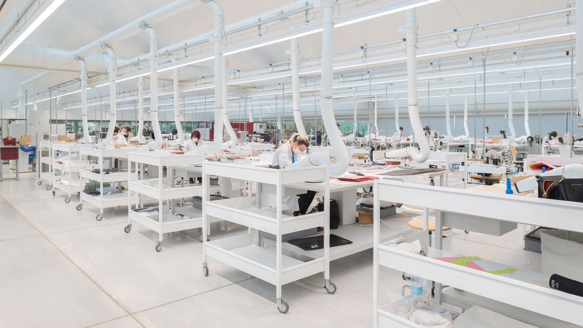 The Prada Group reopens its production sites in Tuscany
