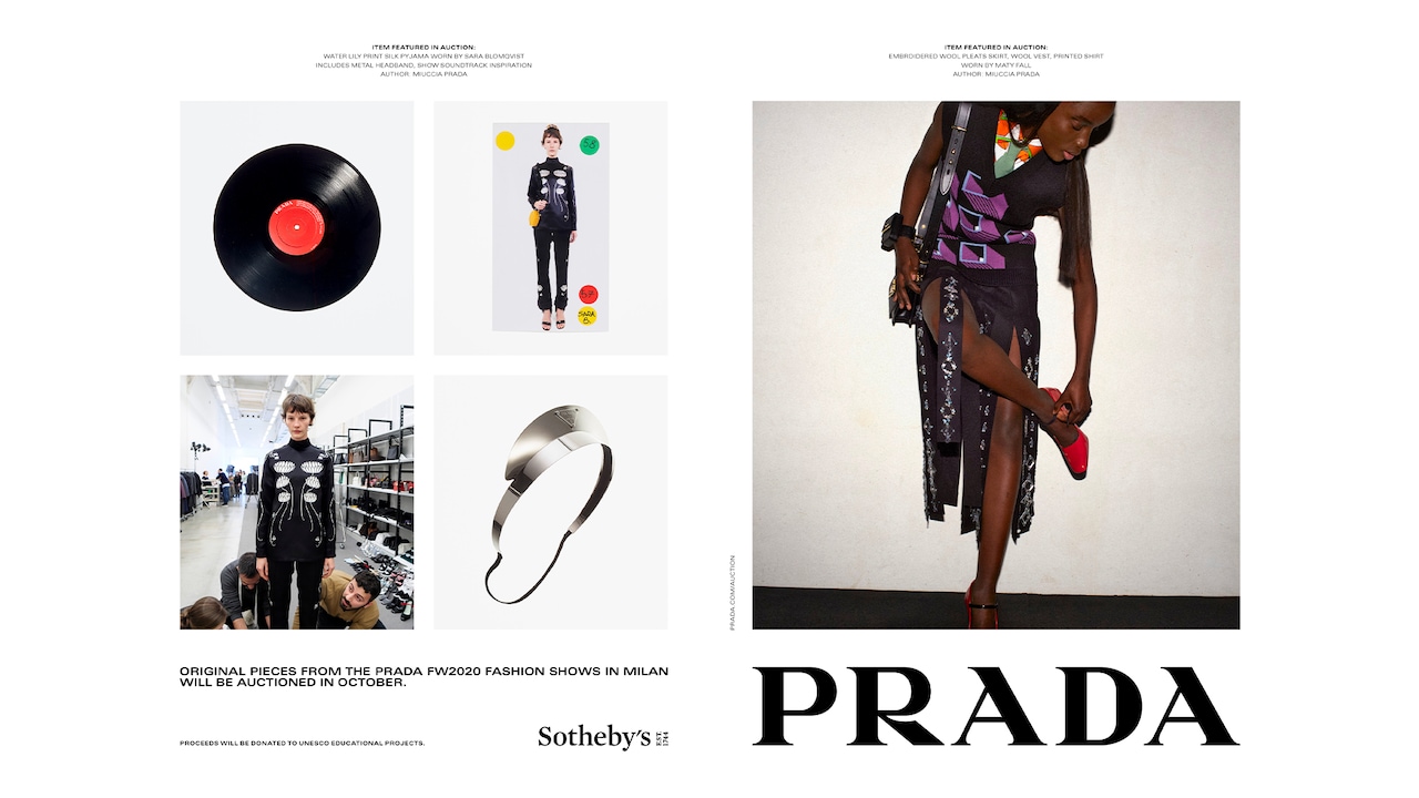 “Tools of Memory”: Prada F/W 2020 women’s and men’s adv campaign