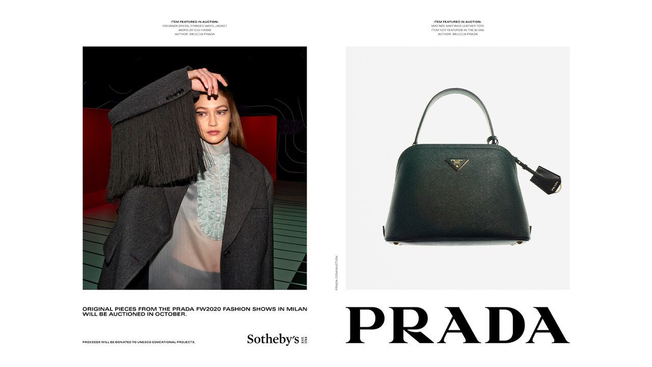 “Tools of Memory”: Prada F/W 2020 women’s and men’s adv campaign