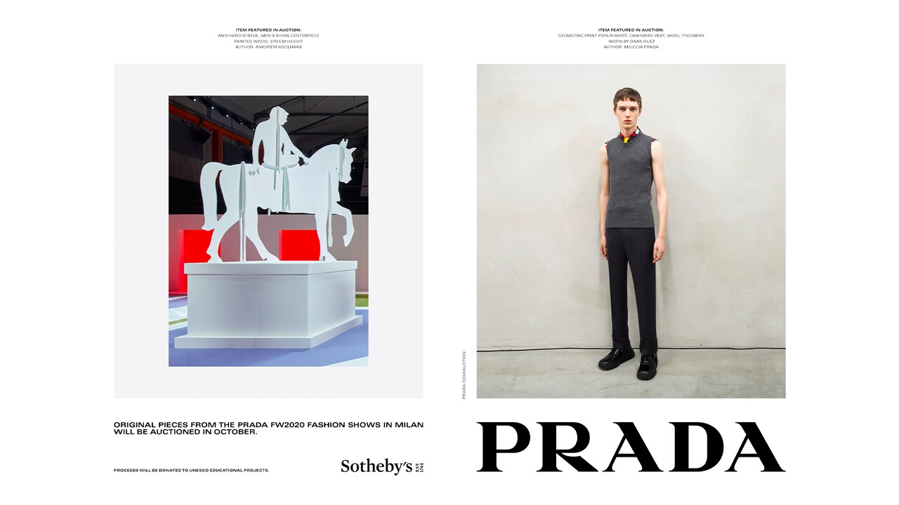 “Tools of Memory”: Prada F/W 2020 women’s and men’s adv campaign