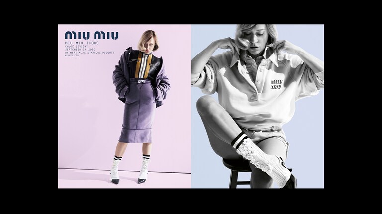 Miu Miu Icons: Holiday 2020 Advertising campaign