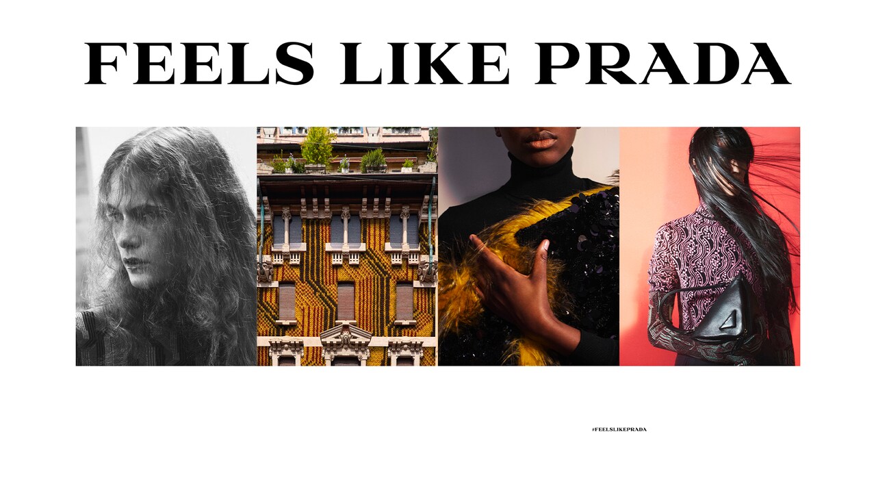 Prada F/W 2021 adv campaign: Feels Like Prada