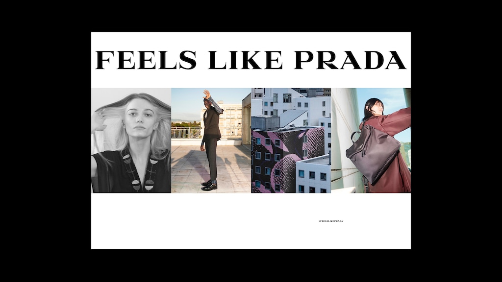Prada F/W 2021 adv campaign: Feels Like Prada
