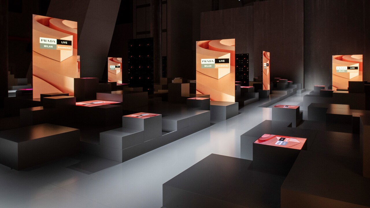Prada SS22 Womenswear: the show space | Prada Group