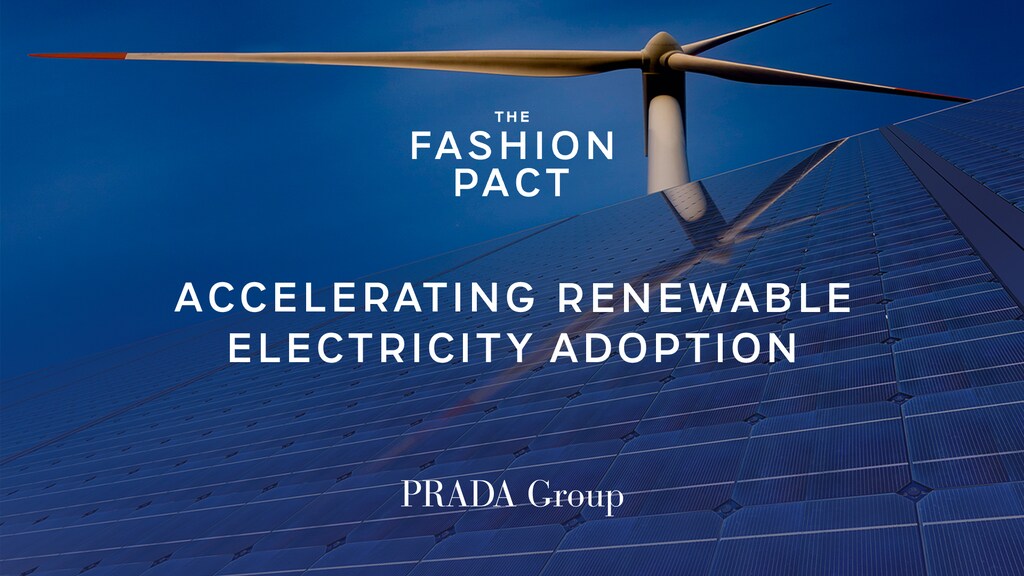 The Fashion Pact announced the CVPPA renewable energy project