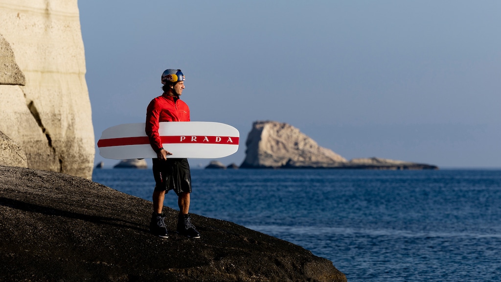 “Water on the Moon”: Prada Linea Rossa x Red Bull
