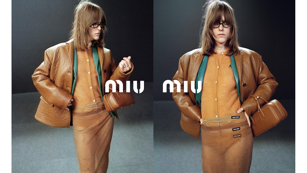 F/W 2023 campaign: Miu Miu Live!