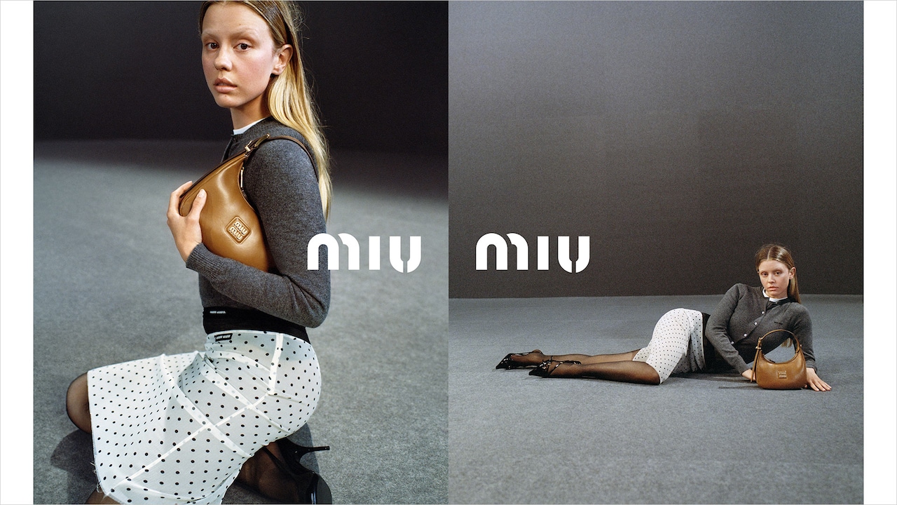 F/W 2023 campaign: Miu Miu Live!