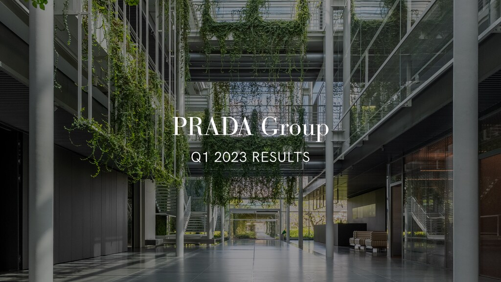Prada Group reports solid start to the year