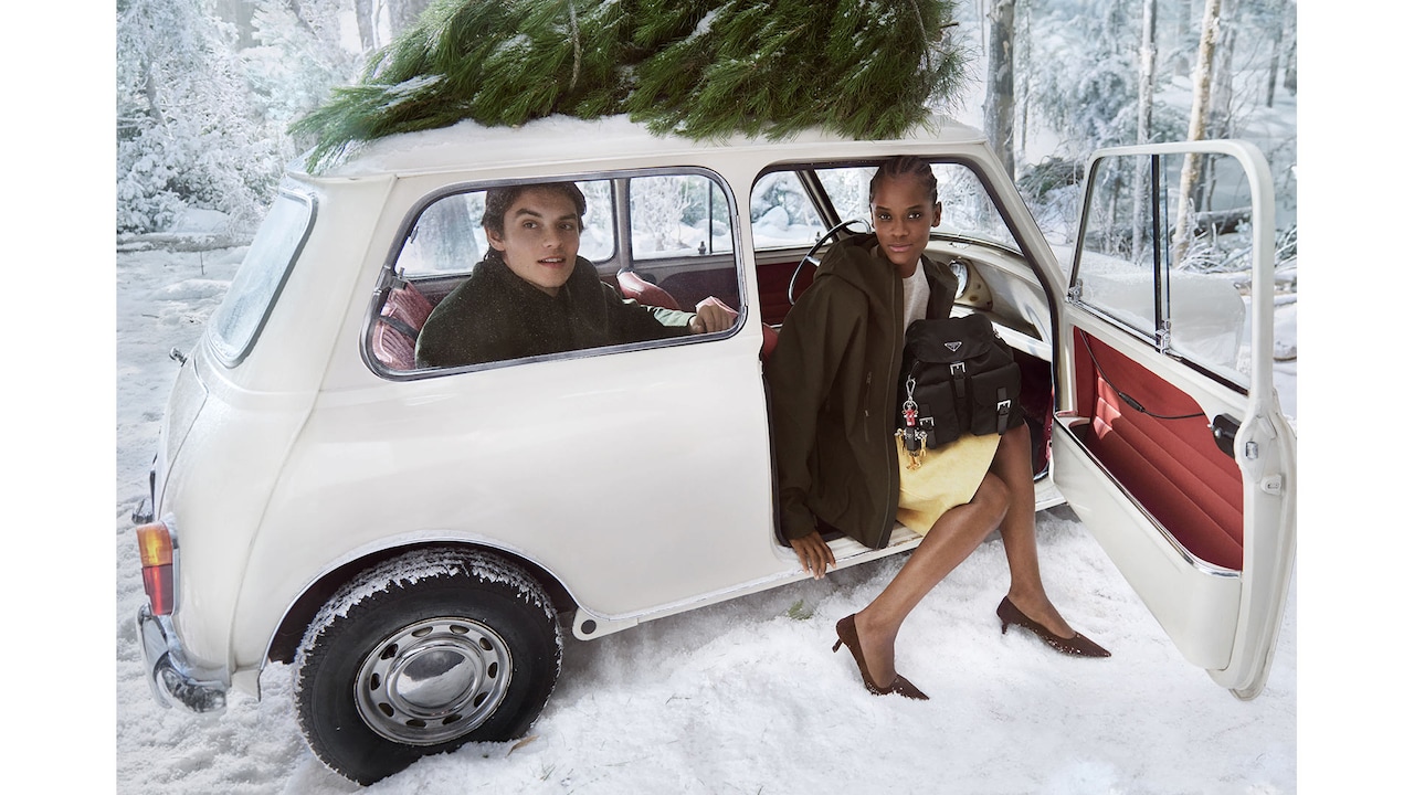 Prada Holiday 2025 campaign: A Winter's Tale | Prada Group