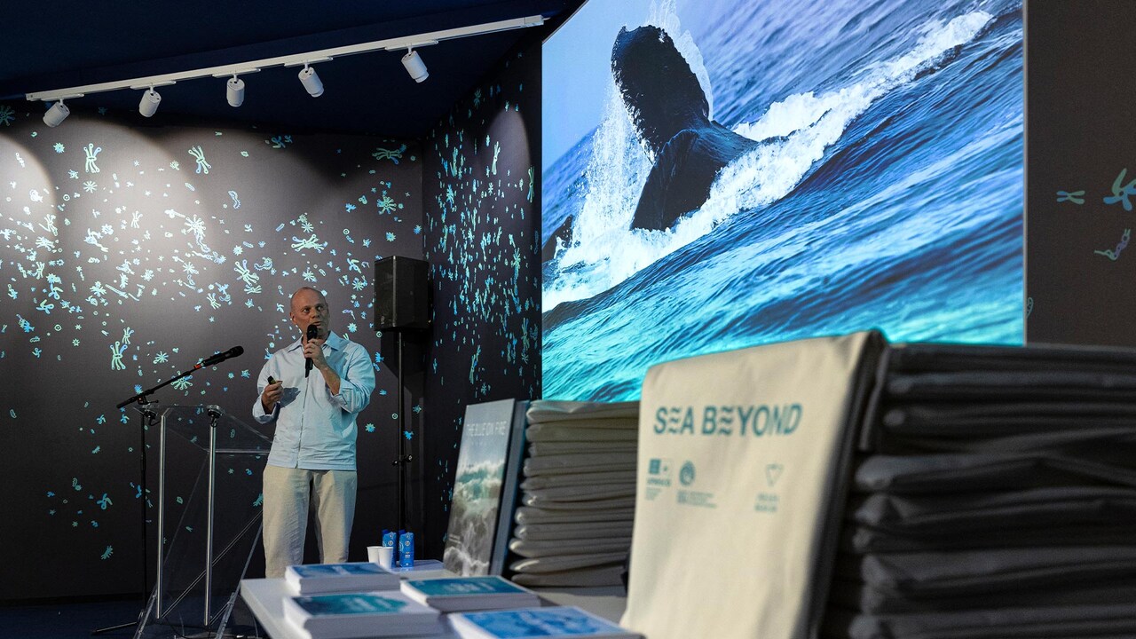 The SEA BEYOND Day at UNOC3, in Nice | Prada Group