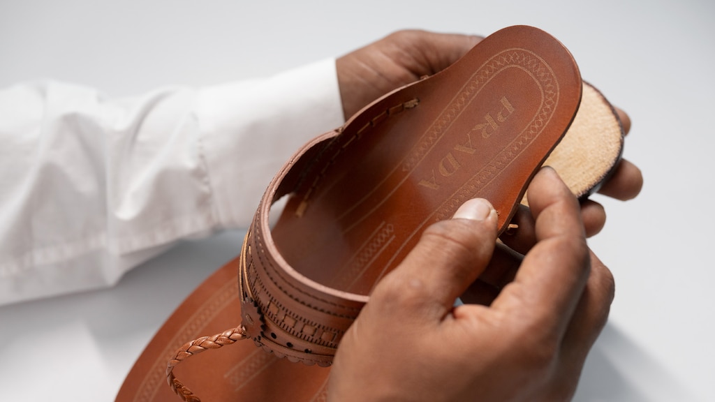 Prada Made in India x Inspired by Kolhapuri Chappals | Prada Group