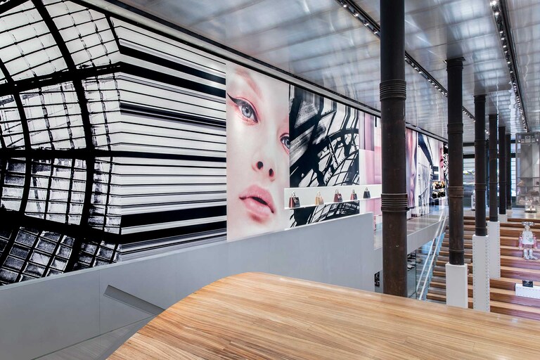 “Skin and Bones”, the new wallpaper inside the Prada Epicenter in New ...
