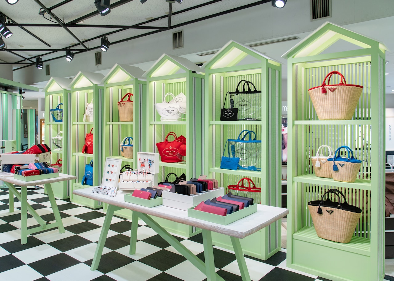 “Cabins”, the new Prada pop-up installation in Tokyo | Prada Group
