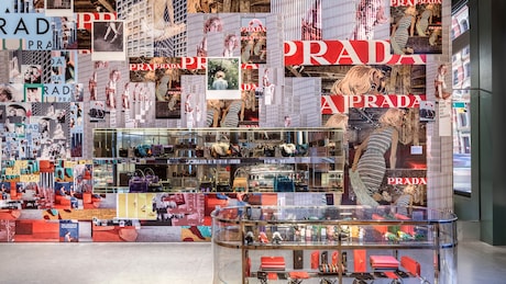 Fragmentarianism, Broadway's Prada Epicenter new wallpaper | Prada Group
